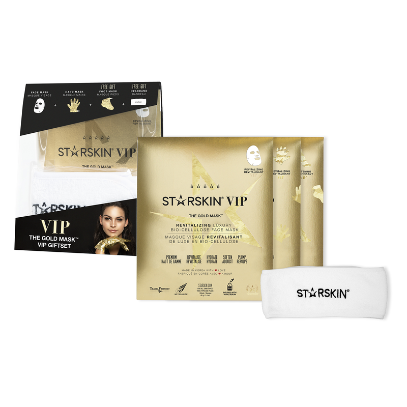 STARSKIN VIP Gold Mask Set | Luxurious Care for Face & Hands